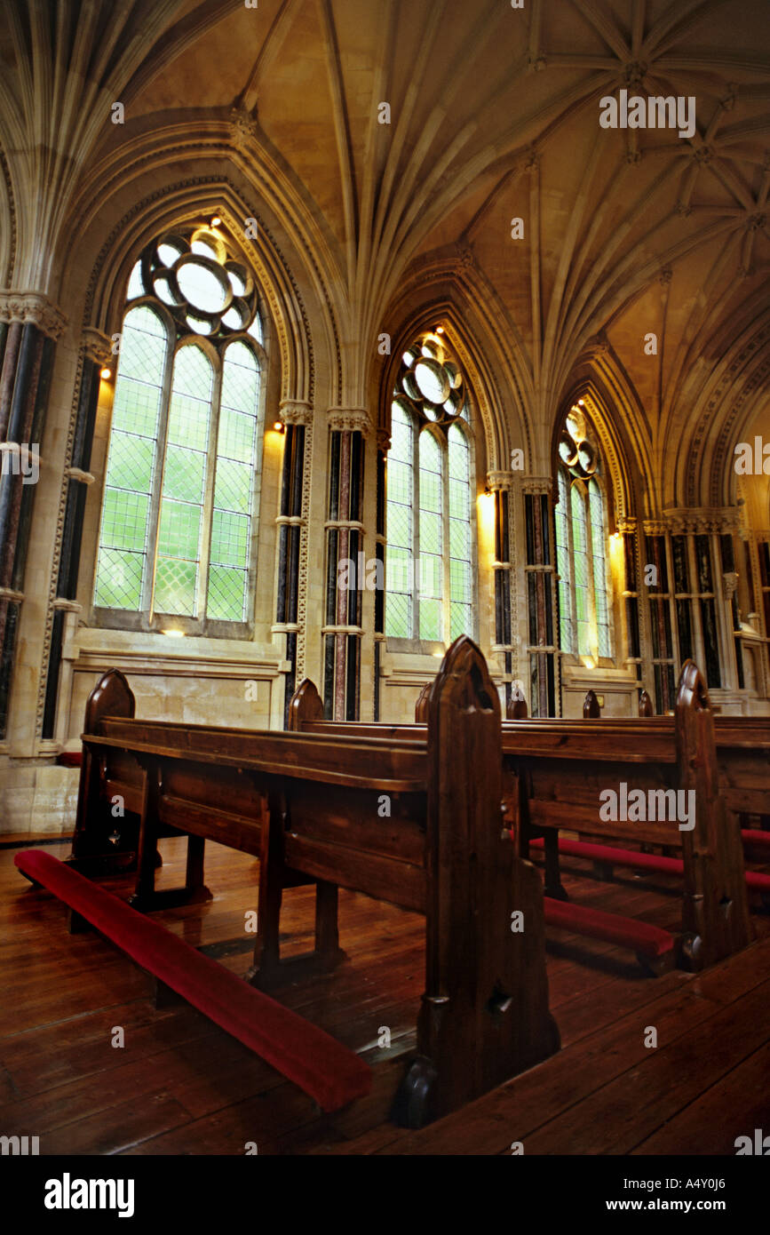 Kylemore Abbey Chapel interior Stock Photo - Alamy