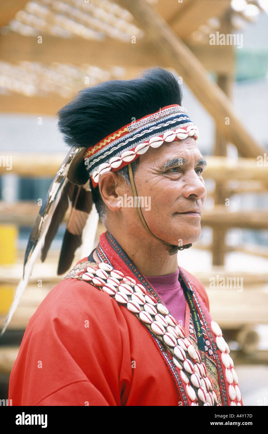 Taiwan Tsou Tribe Aboriginal Chief Republic of China Stock Photo - Alamy