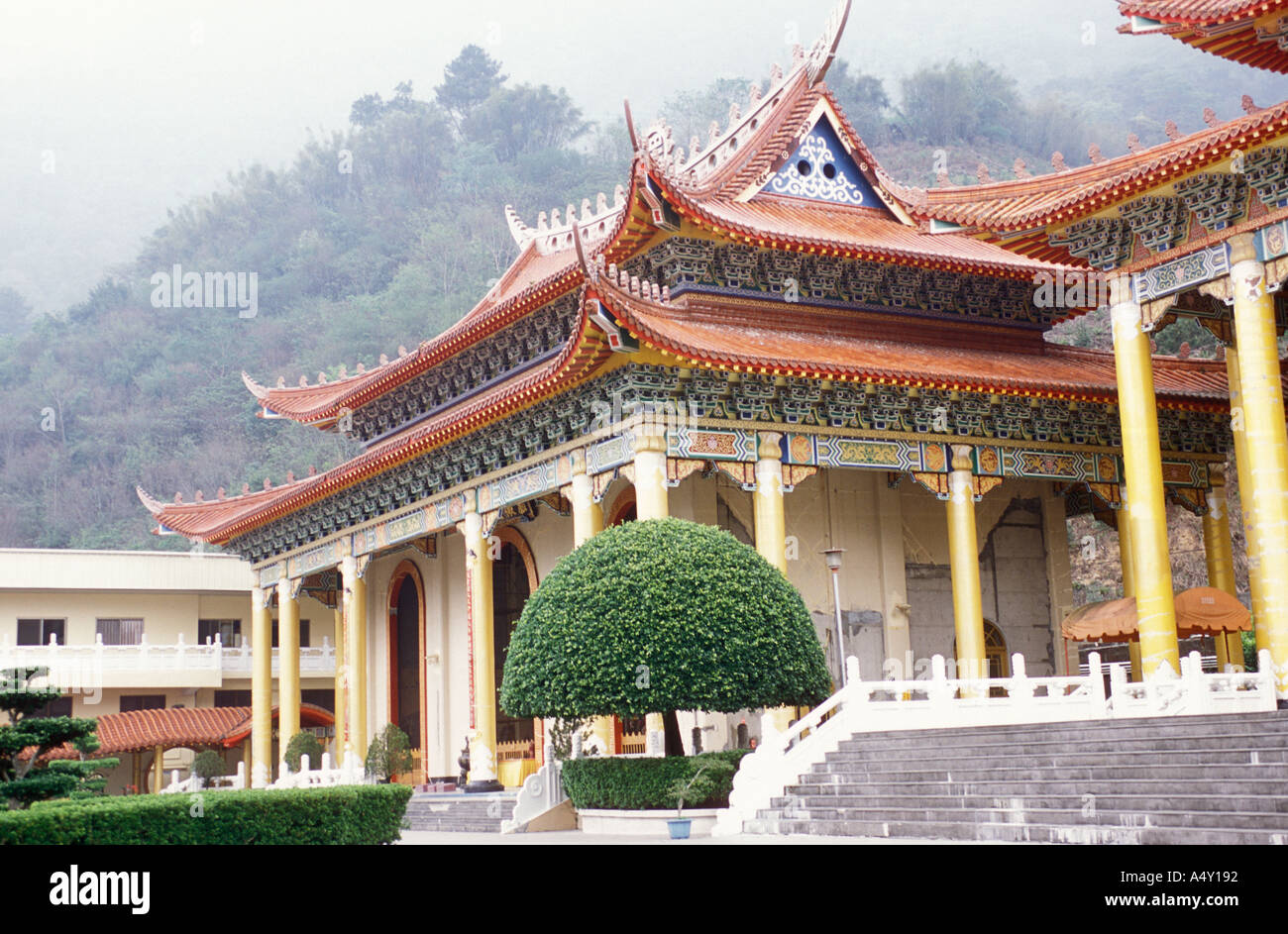 Chinese Taoist Temple Taiwan Republic of China Stock Photo - Alamy