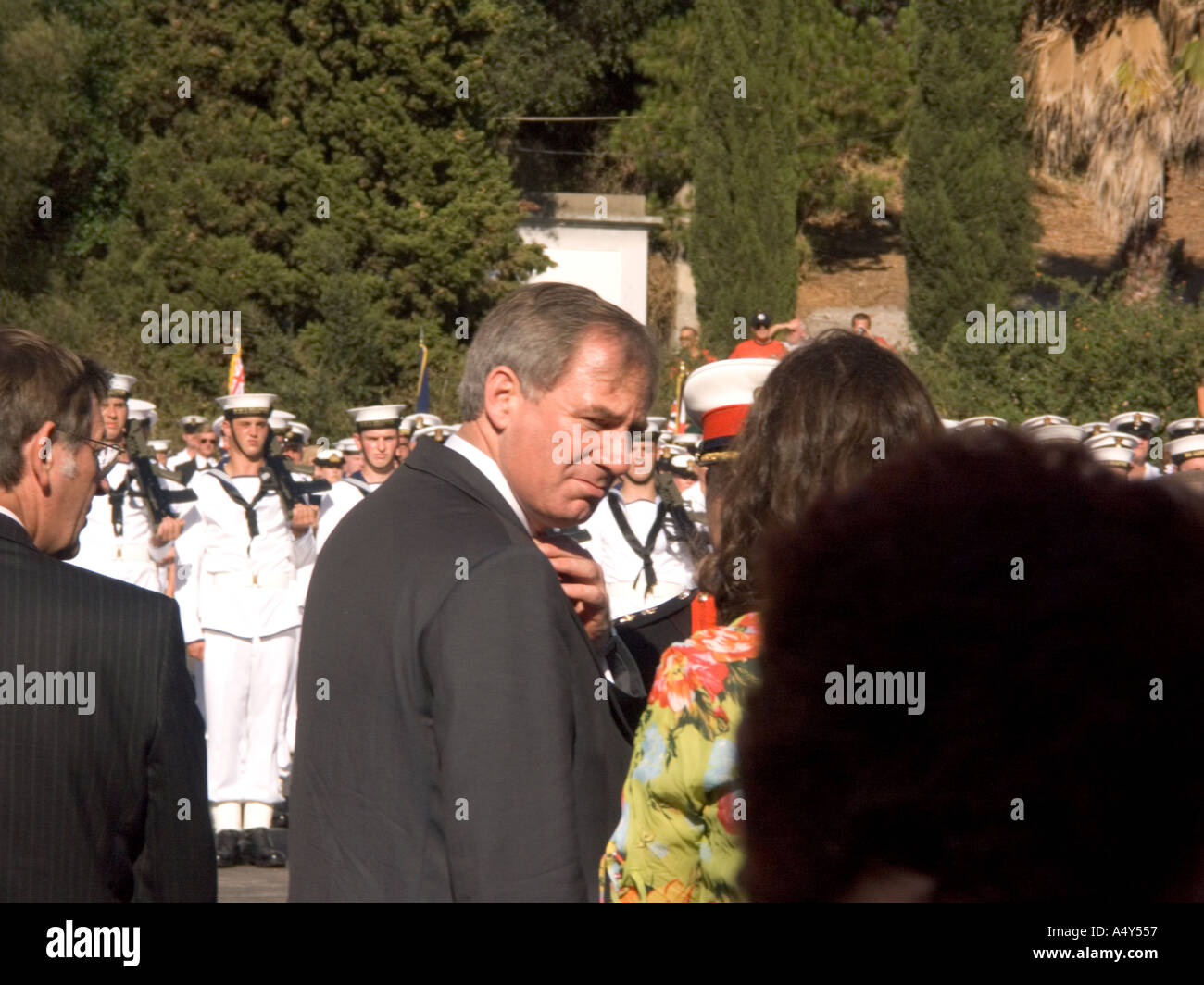 The tercentenary celebrations in gibraltar hi-res stock photography and ...