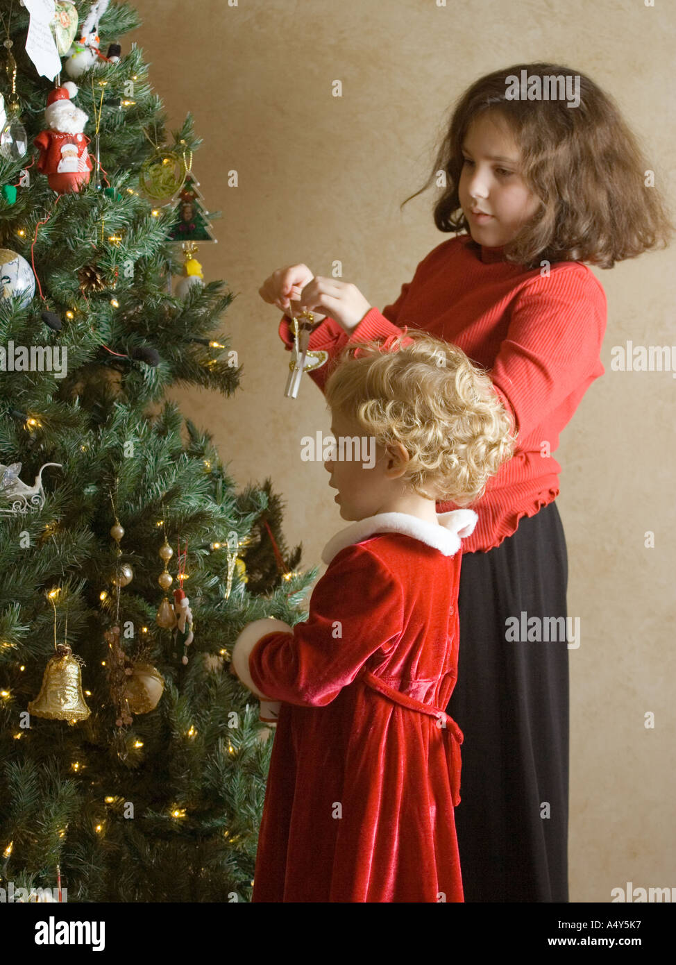 Christmas tree for children hi-res stock photography and images - Alamy