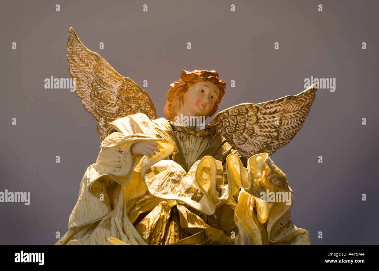 Angel on christmas tree hi-res stock photography and images - Alamy