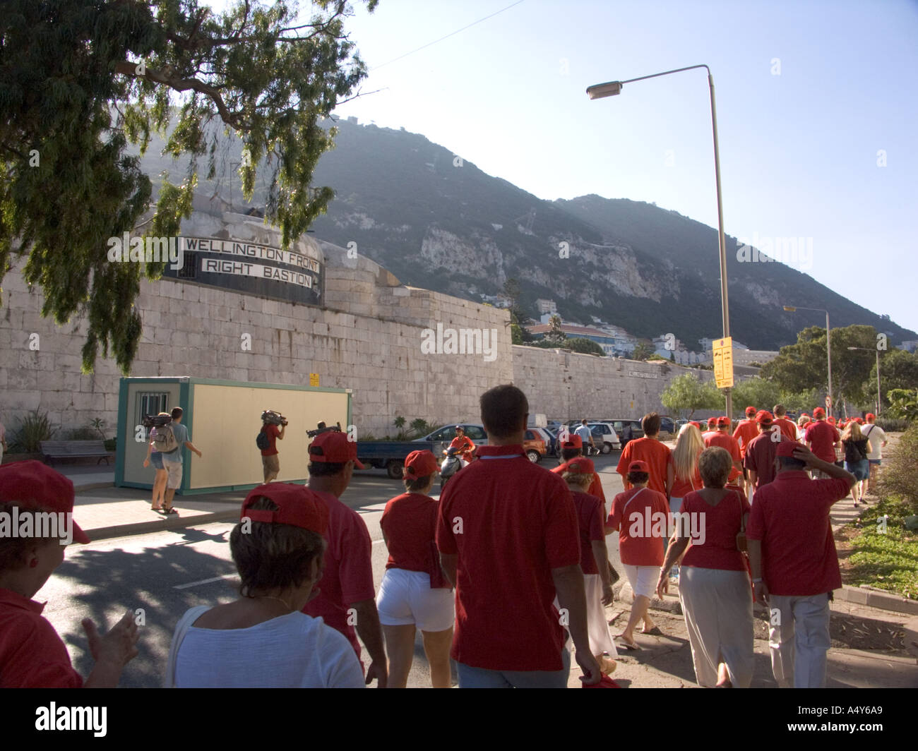 The tercentenary celebrations in gibraltar hi-res stock photography and ...