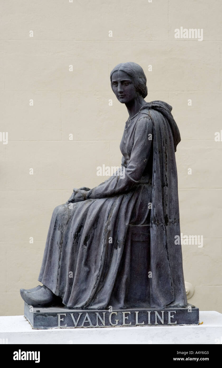 Statue of Evangeline,Louisiana Stock Photo - Alamy