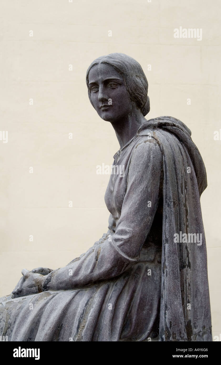 Statue of Evangeline Henry Wadsworth Longfellow St Martinville LA USA ...