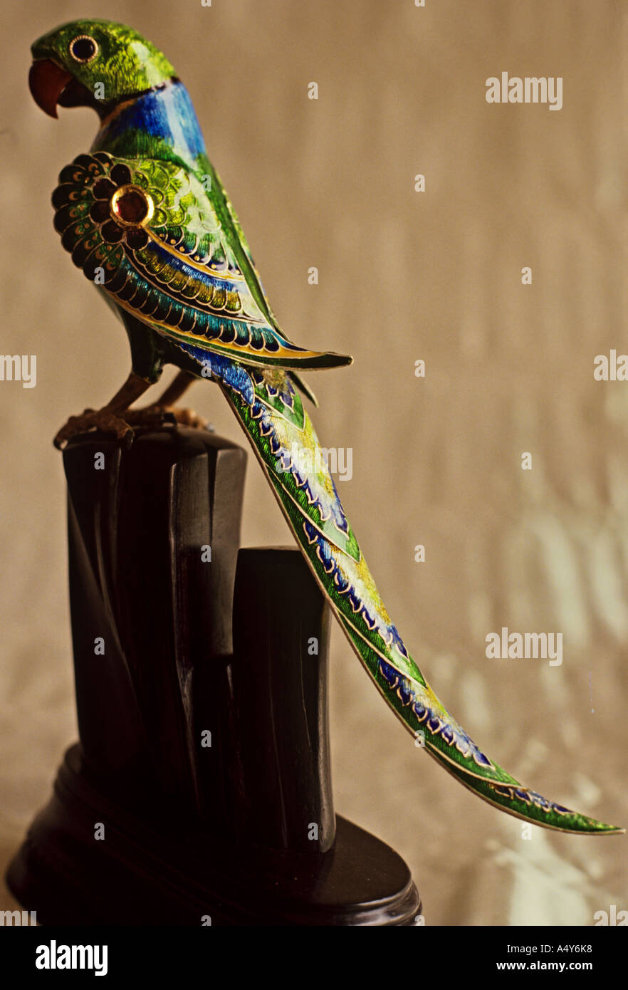 Meenakari crafts parrot Stock Photo - Alamy