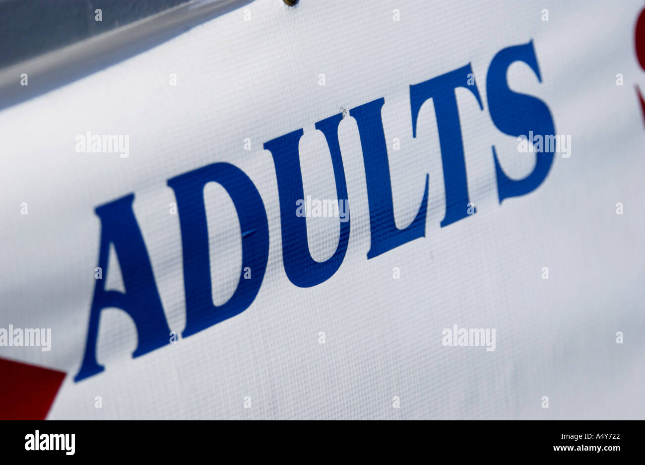 Stenciled painted sign hi-res stock photography and images - Alamy