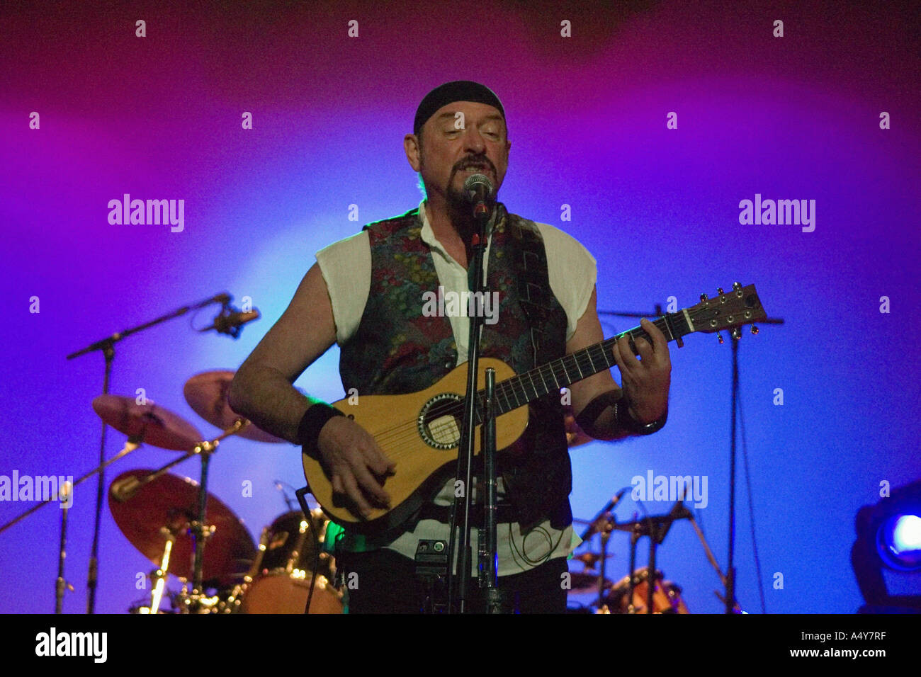 Jethro Tull front-man Ian Anderson Stock Photo - Alamy