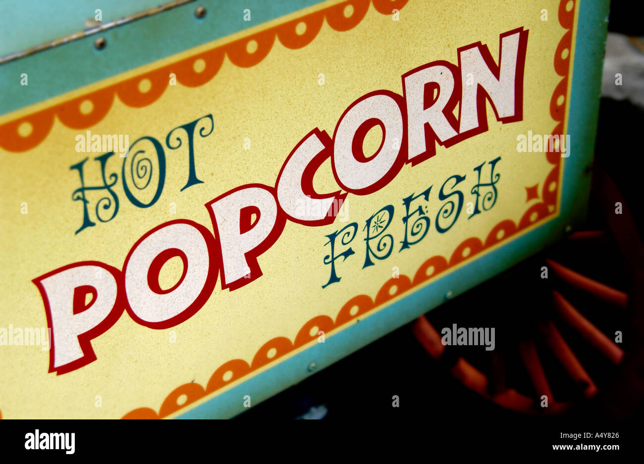Popcorn machine concession stand hi-res stock photography and images ...
