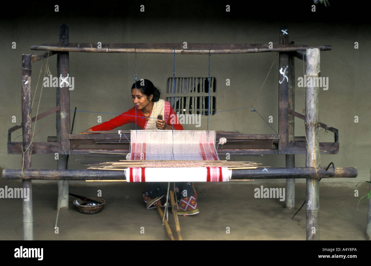 Handloom india hi-res stock photography and images - Alamy