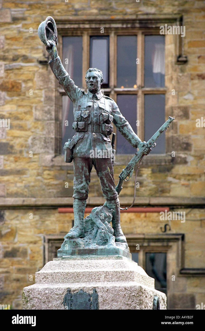 War memorial in Truro city centre in Cornwall Britain UK Stock Photo ...