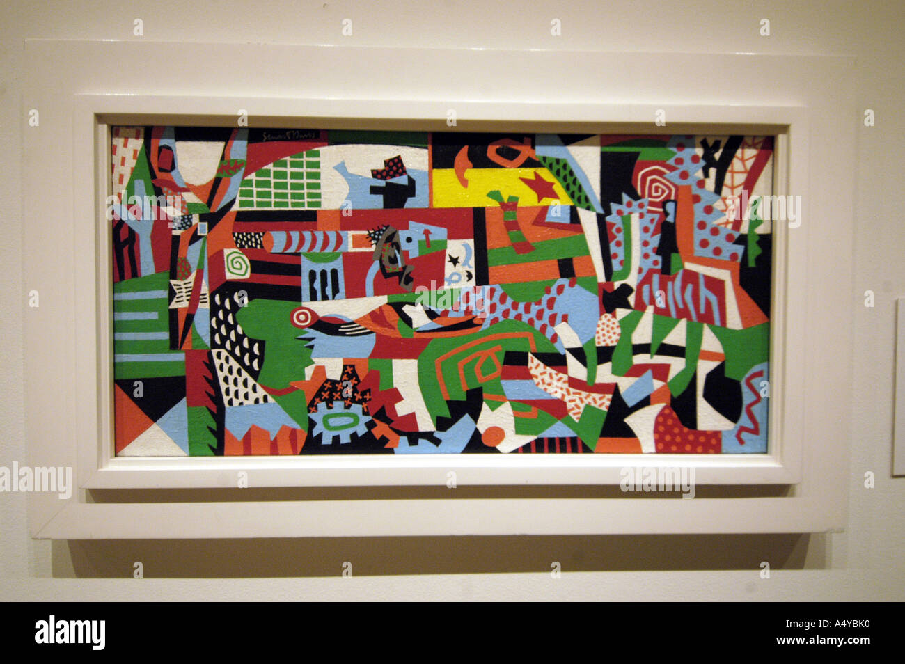 Arboretum by Flashbulb 1942 Oil on canvas by Stuart Davis KIKE CALVO ...