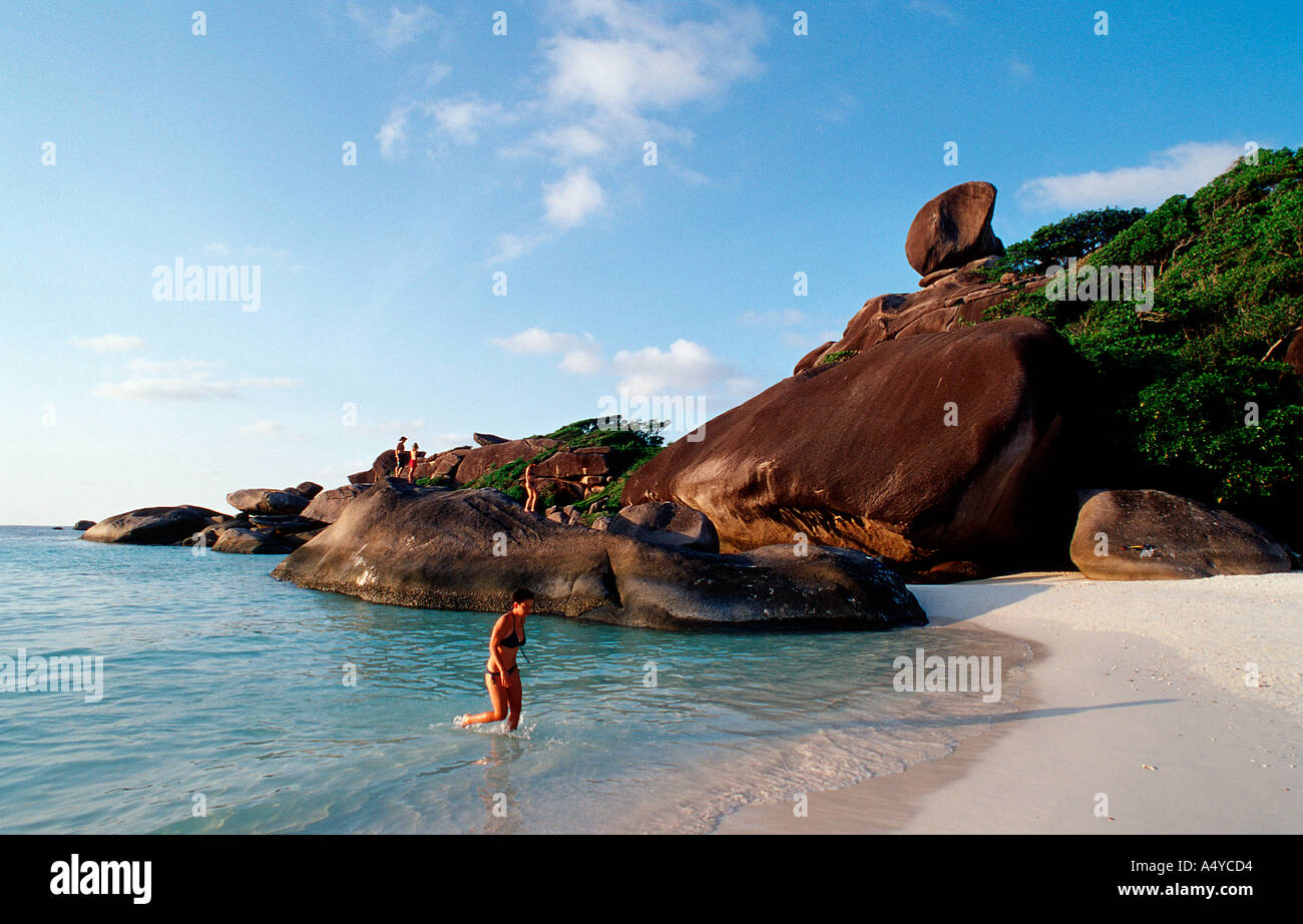 Similan Islands Similans Beach Thailand Similan Islands Stock Photo - Alamy