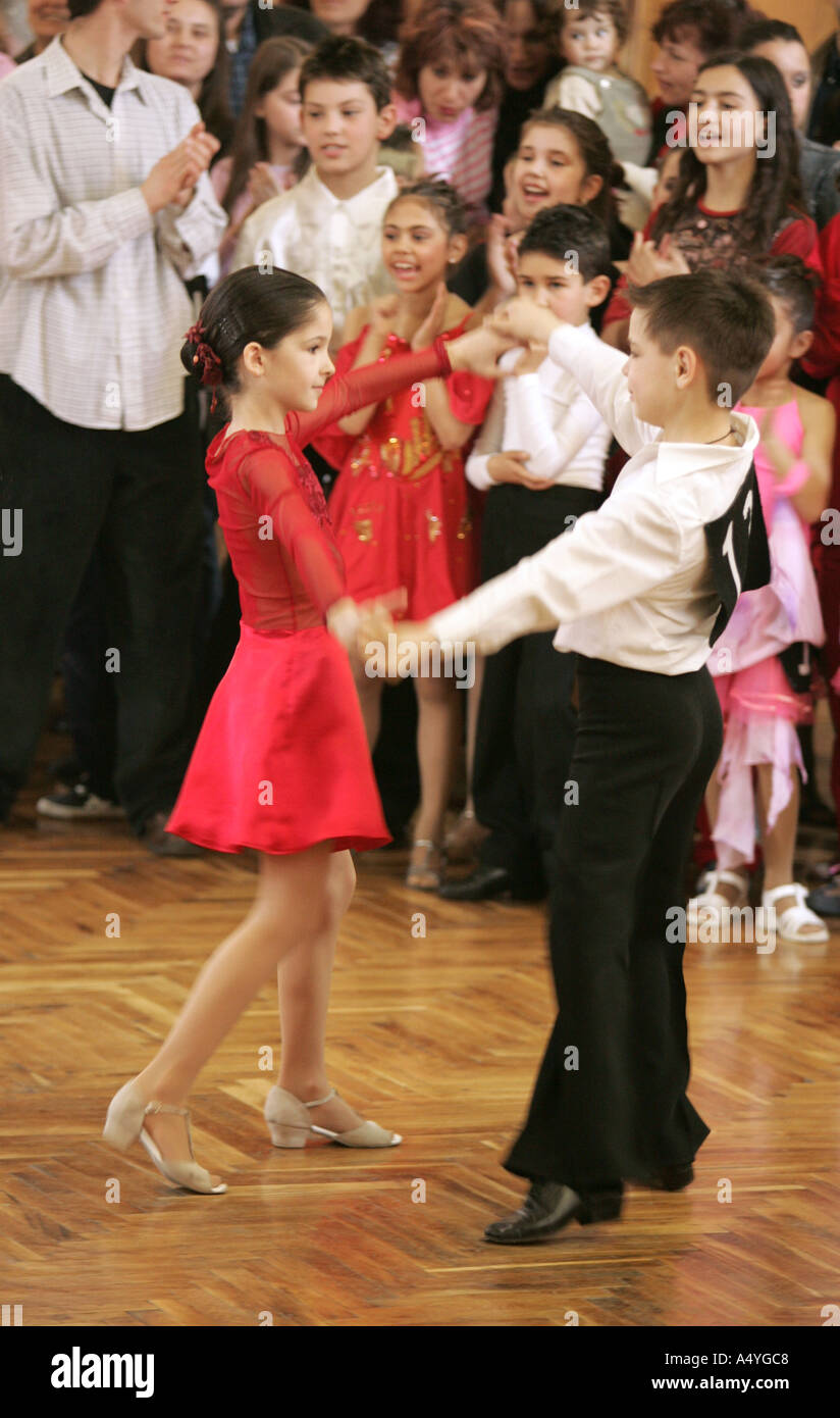 Children sports dances outfits dance competition public little audience ...