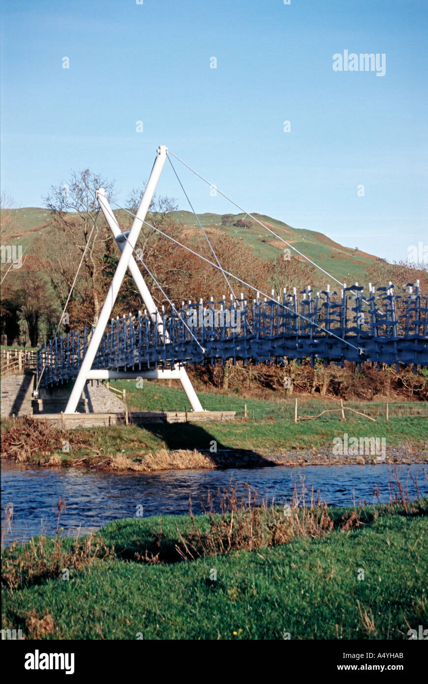 Dyfi river bridge hi-res stock photography and images - Alamy