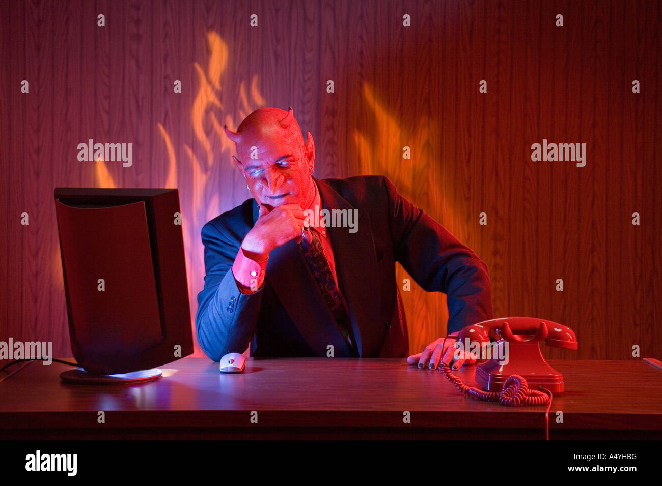 Devil Computer High Resolution Stock Photography and Images - Alamy