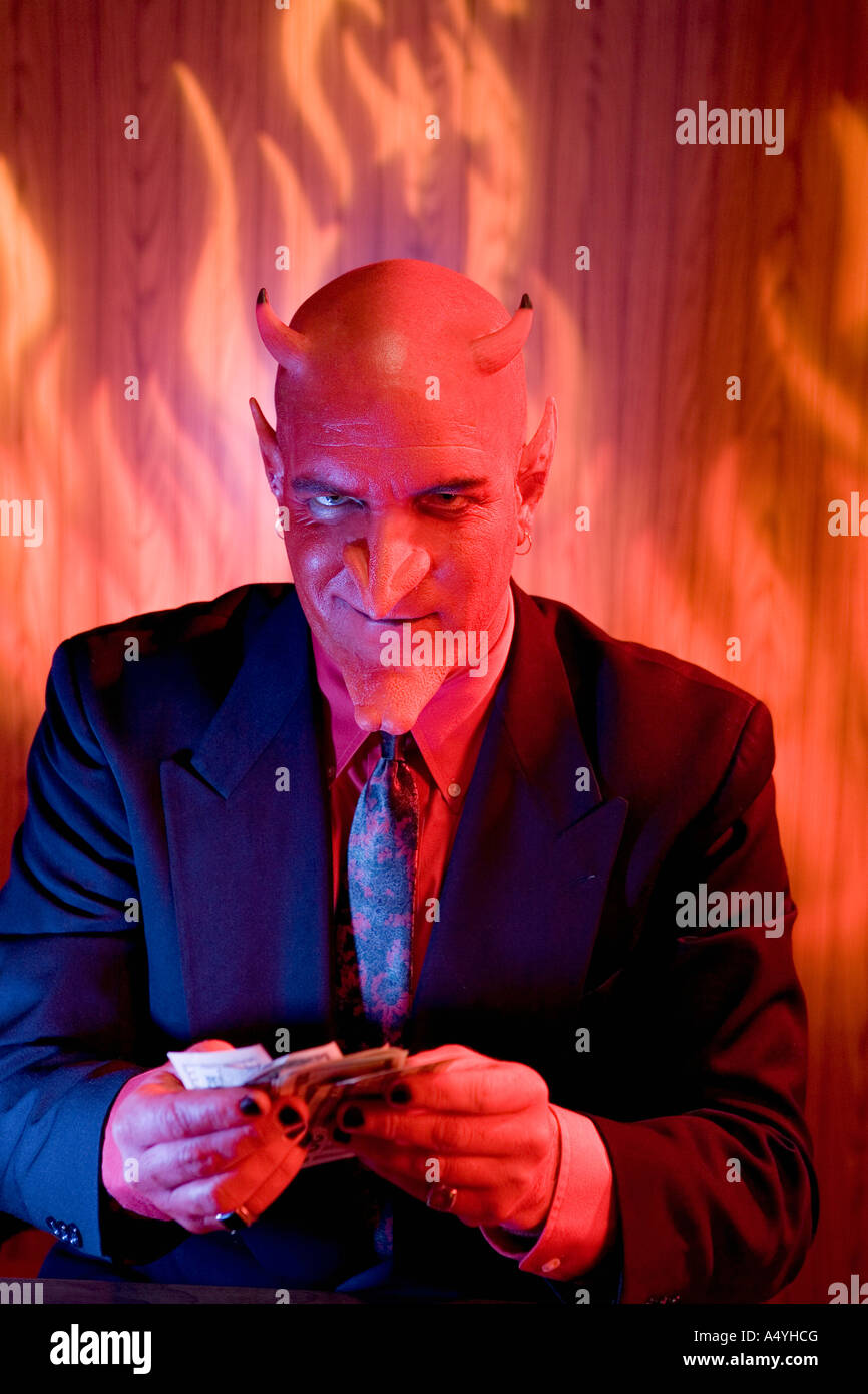 Lucifer Satan Devil Money High Resolution Stock Photography and Images ...