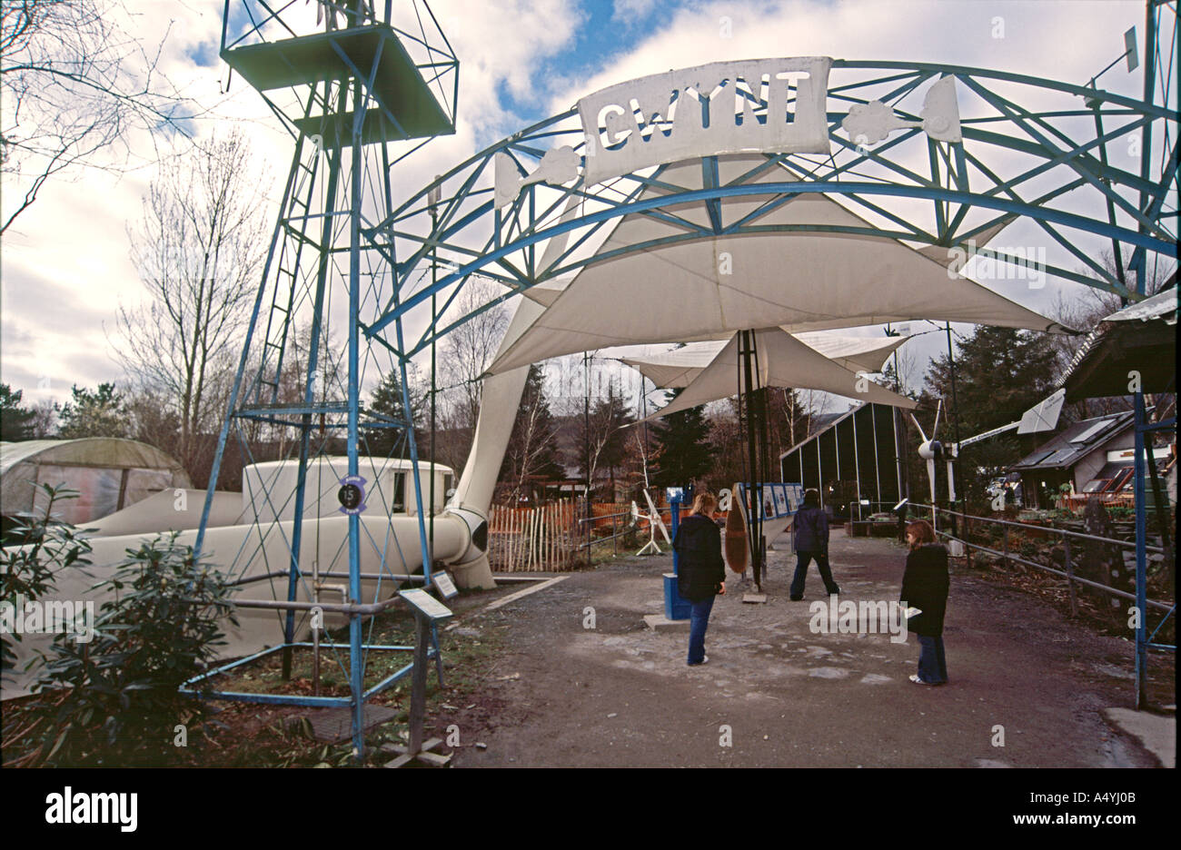 Wind Power Display Centre for Alternative Technology Machynlleth Mid ...