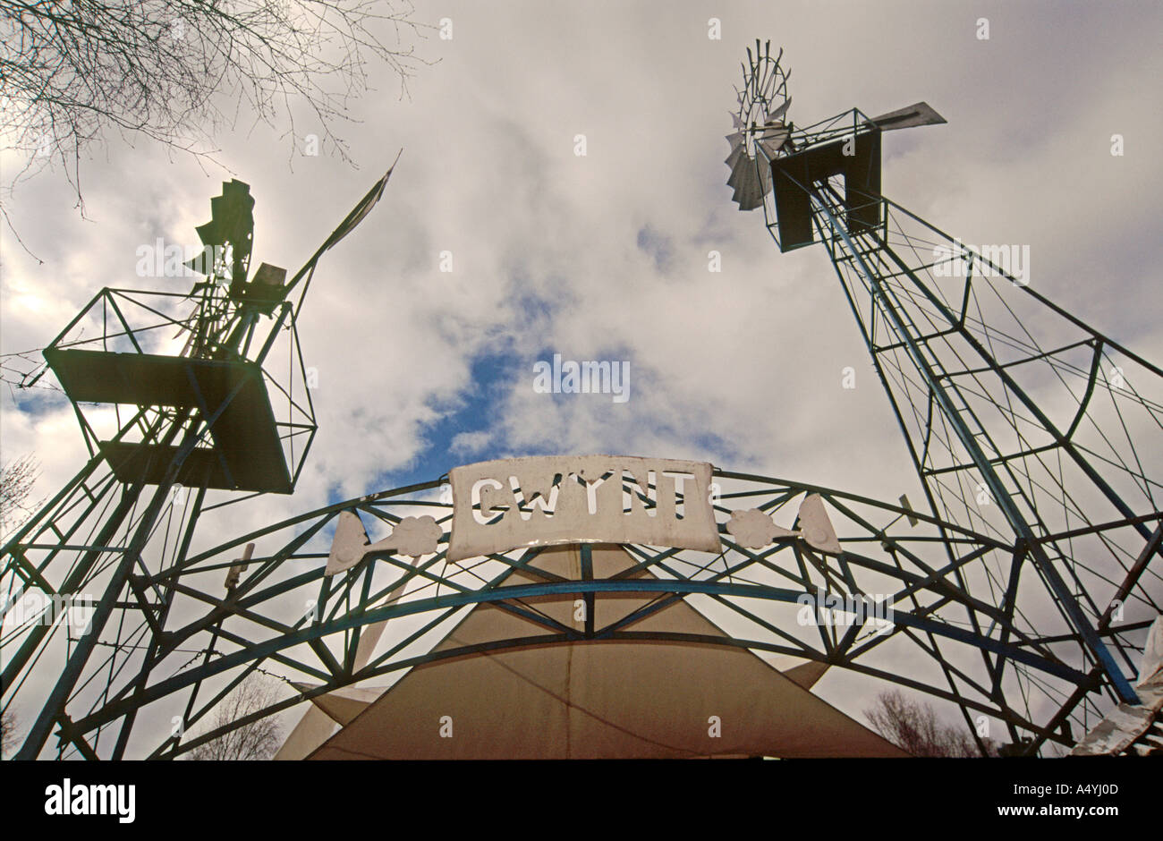 Wind Power Display Centre for Alternative Technology Machynlleth Mid ...