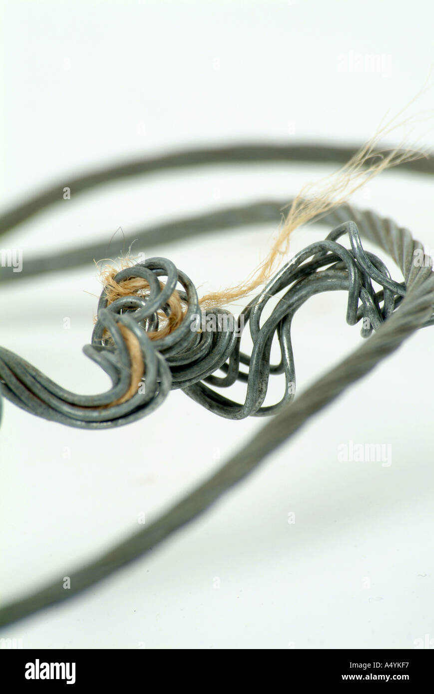 Frayed Wire Stock Photos & Frayed Wire Stock Images - Alamy