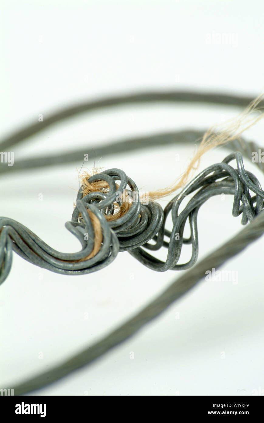 Frayed wire cable hi-res stock photography and images - Alamy