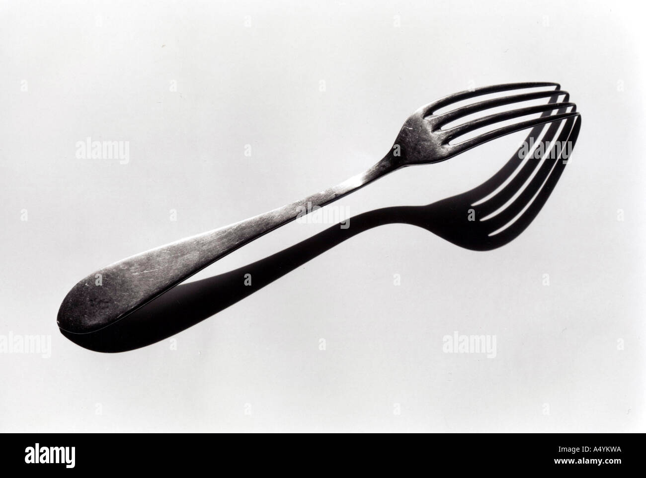 Forks shadows fork hi-res stock photography and images - Alamy