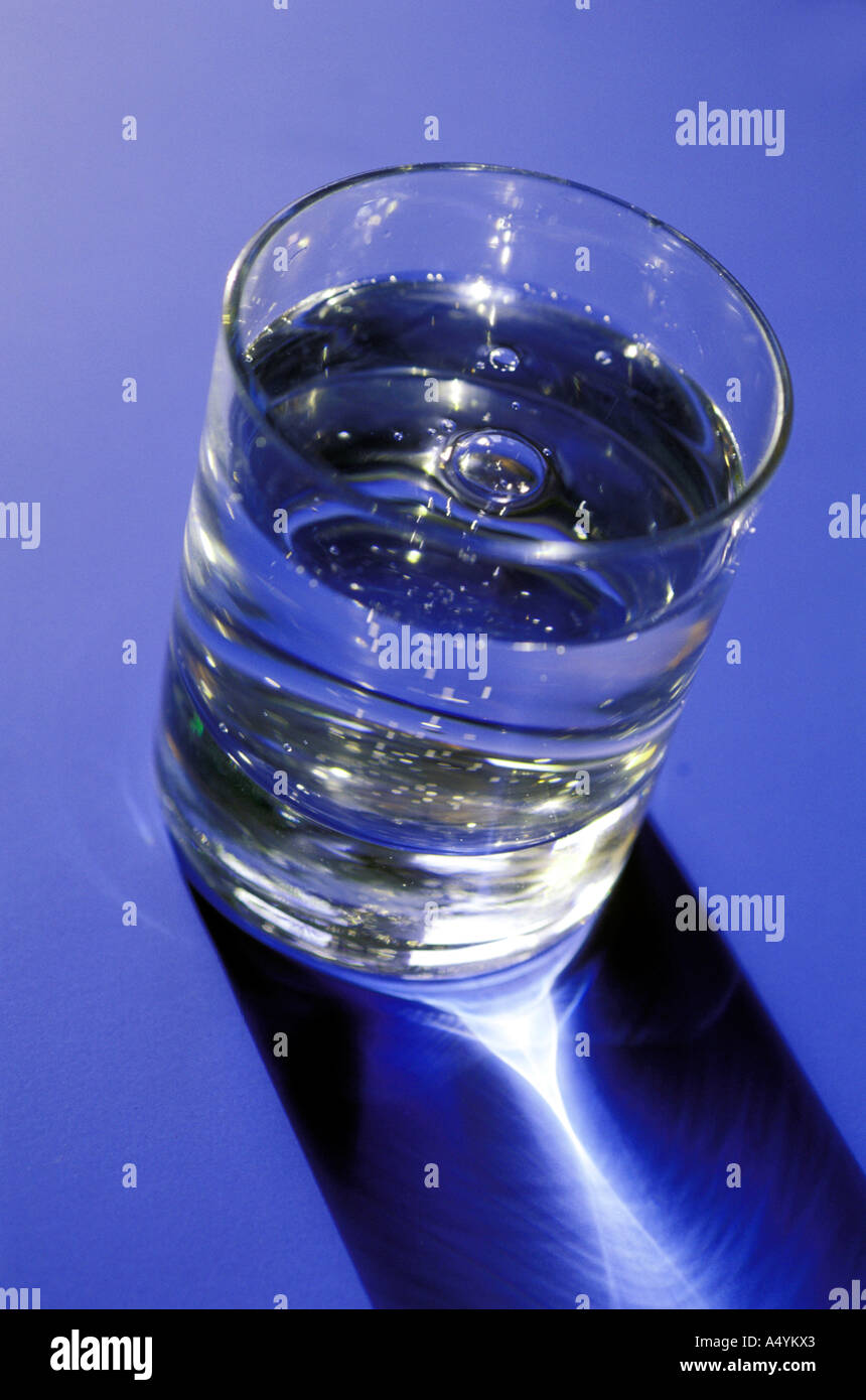 Glas of water Stock Photo - Alamy