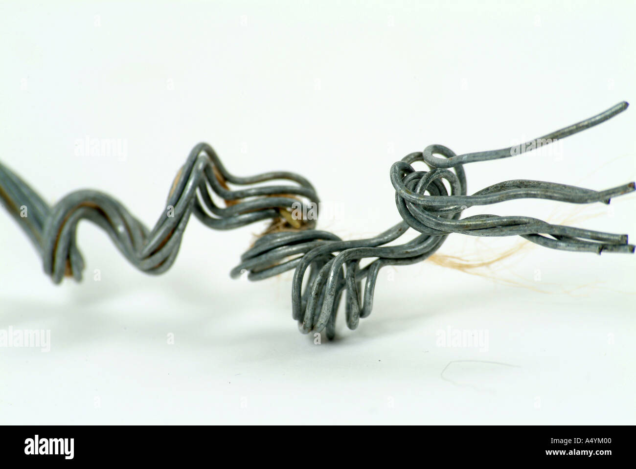 Frayed wire cable hi-res stock photography and images - Alamy