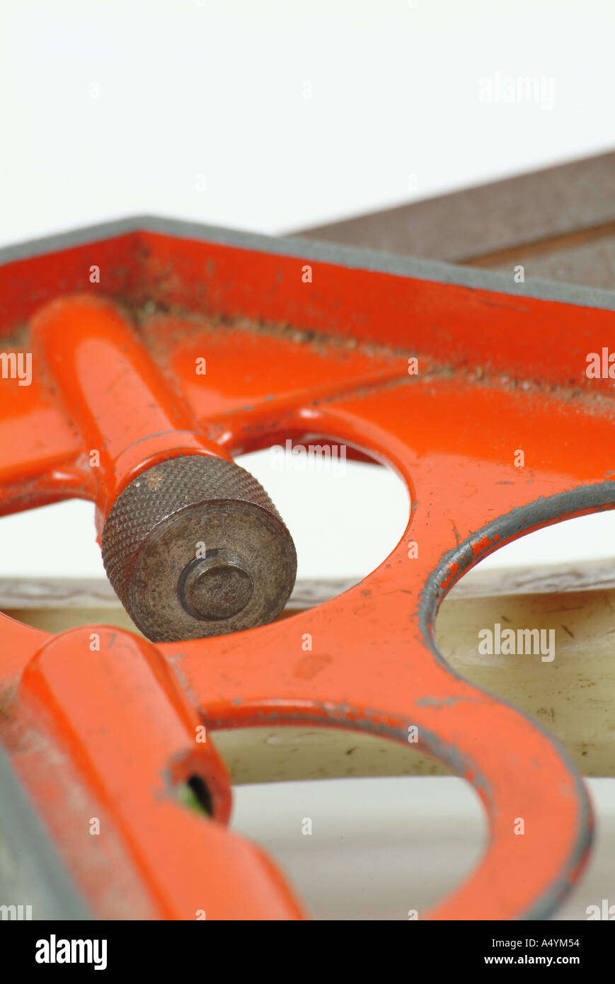 a set square thrown together on a white background Stock Photo - Alamy