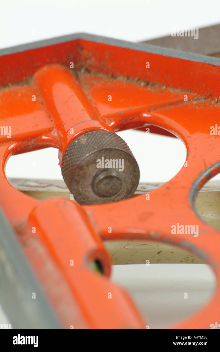 a set square thrown together on a white background Stock Photo - Alamy
