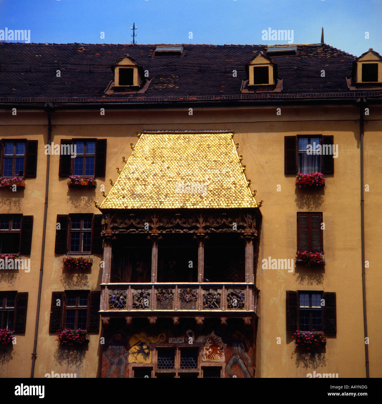 The Golden Roof – Innsbruck, Austria Stock Photo - Alamy