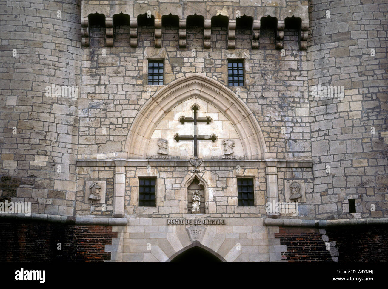 Porte de la Graffe, Medieval castle, city of Nancy, Nancy, Lorraine ...