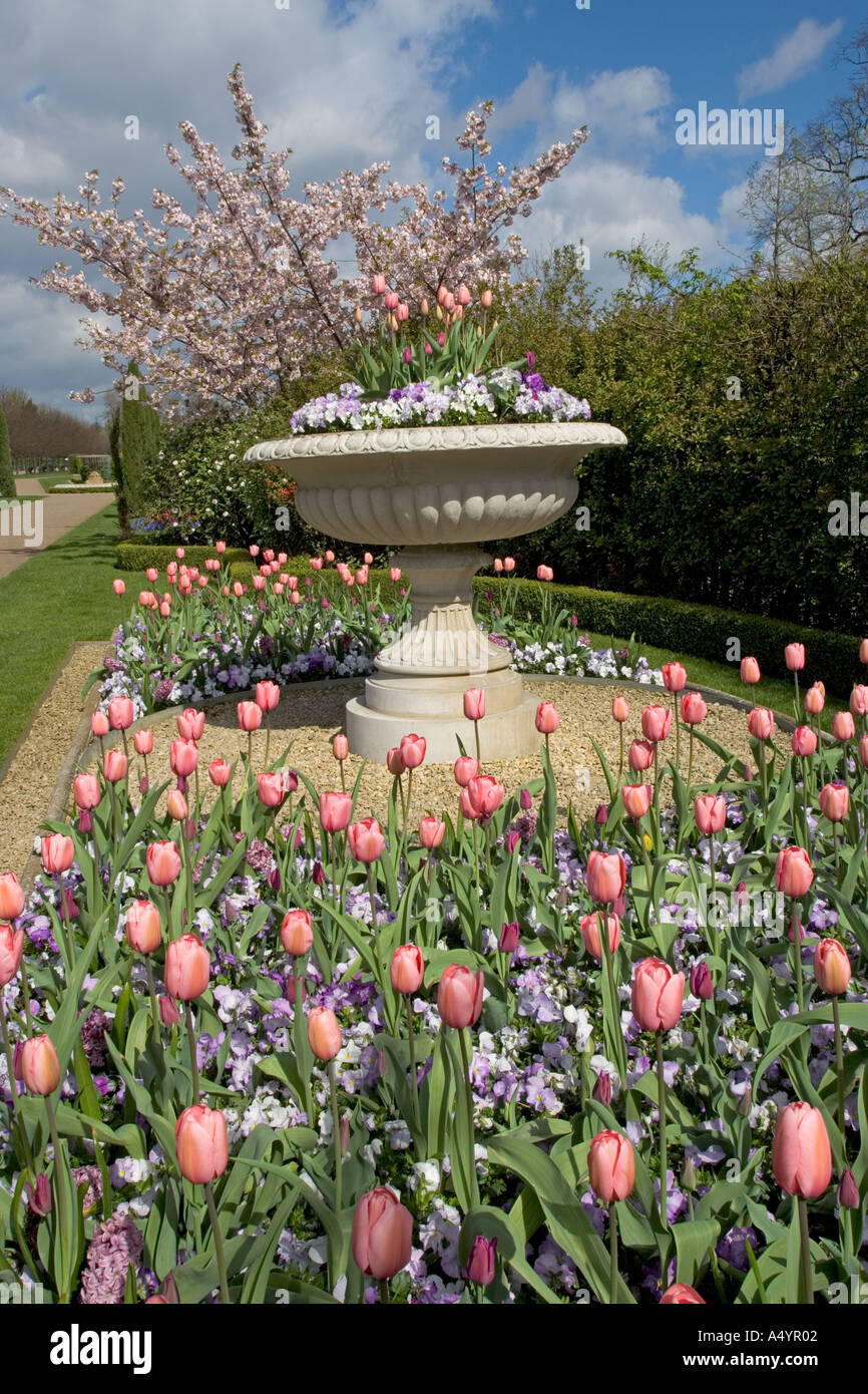 Spring Flowers in Regents Park London UK April Stock Photo - Alamy