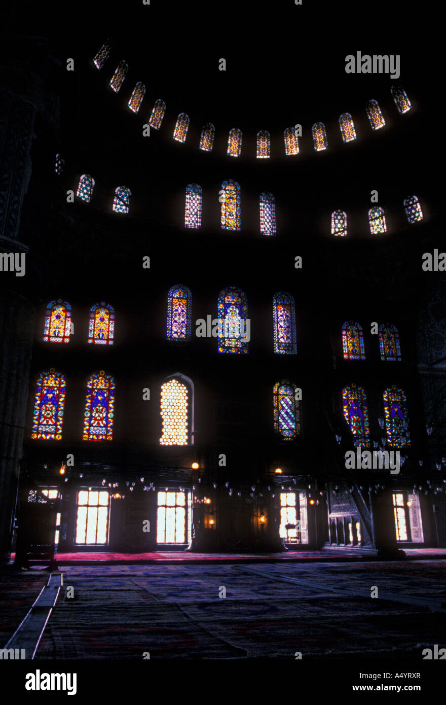 Blue Mosque Stained Glass Window at Rodney Eubanks blog