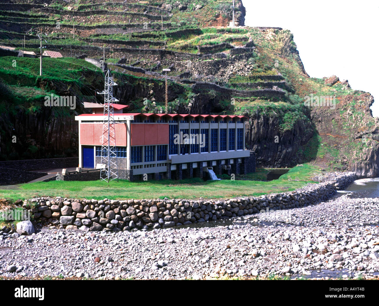 dh Ribeira da Janela NORTH COAST MADEIRA Hydro electricity power ...