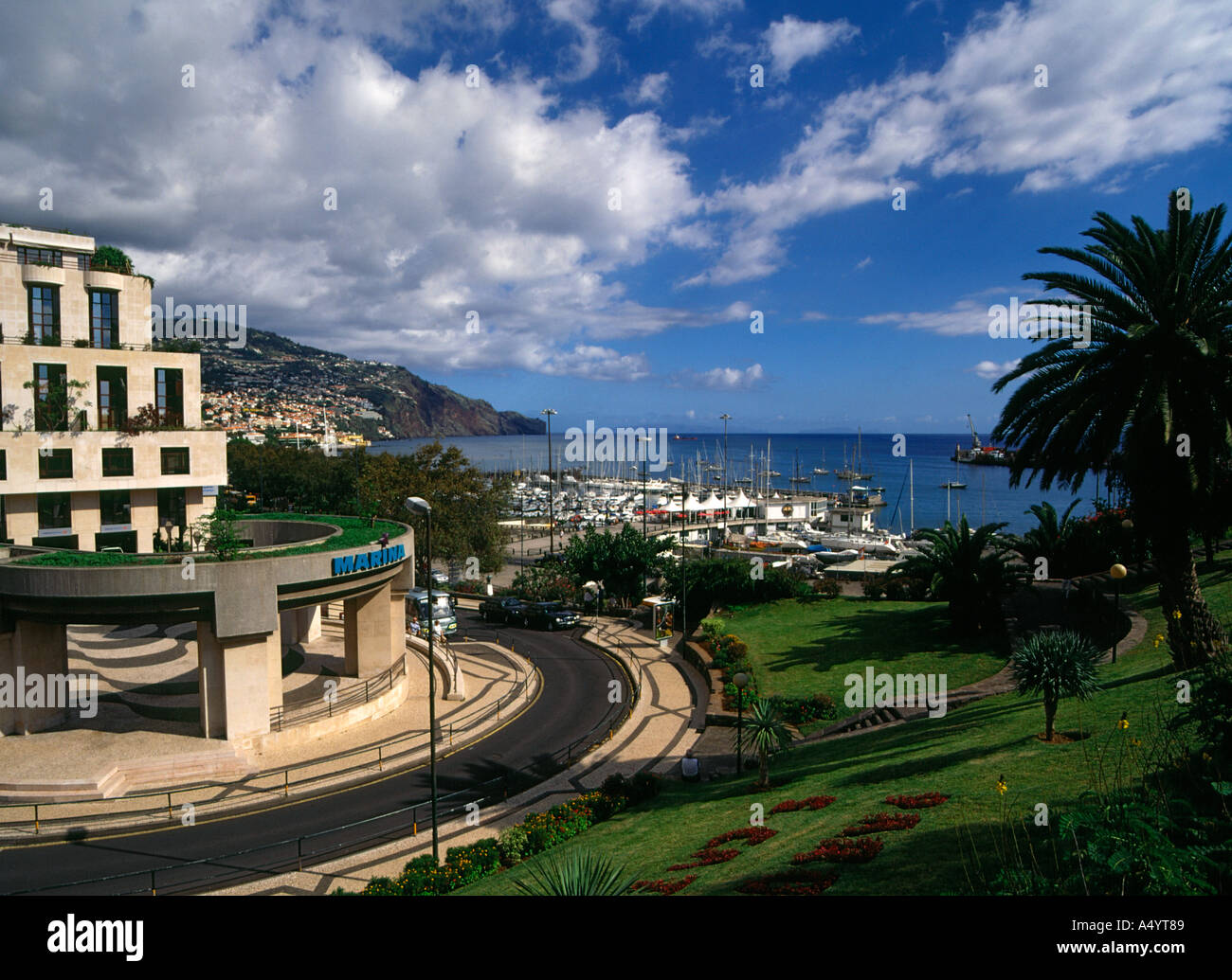 Funchal seafront marina madeira hi-res stock photography and images - Alamy