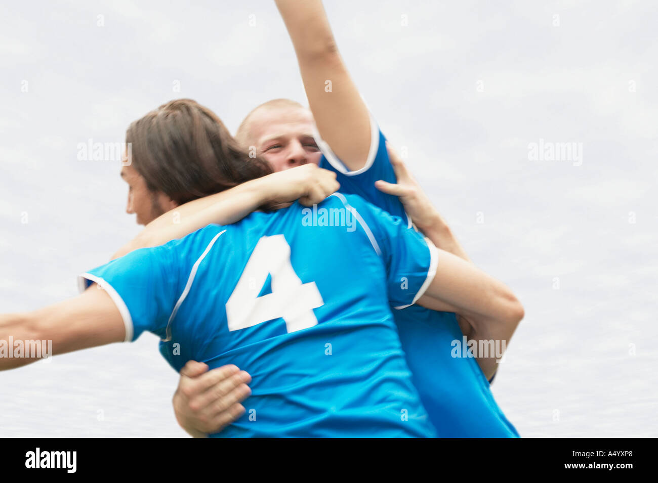 Footballers celebrating hi-res stock photography and images - Alamy