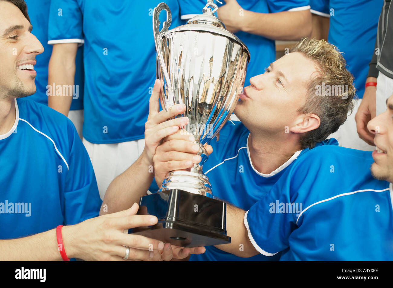 Trophy celebrations hi-res stock photography and images - Alamy