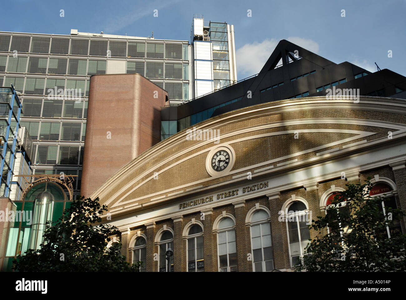 Fenchurch Street Station in the City of London Stock Photo - Alamy