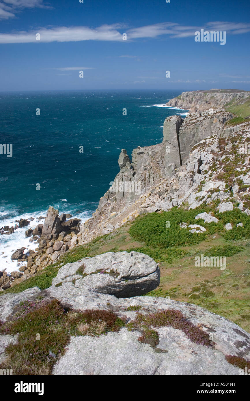 View from Lundy Island Stock Photo - Alamy