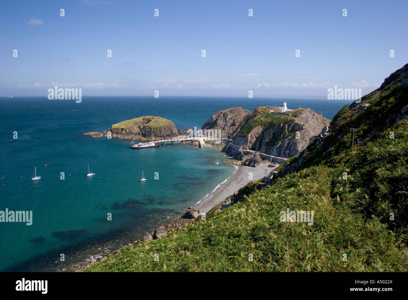 Lundy postcard hi-res stock photography and images - Alamy
