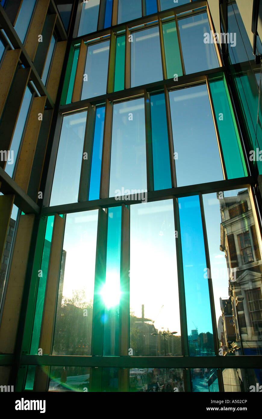 The Tower Hamlets Idea Store flagship library at 321 Whitechapel Road ...