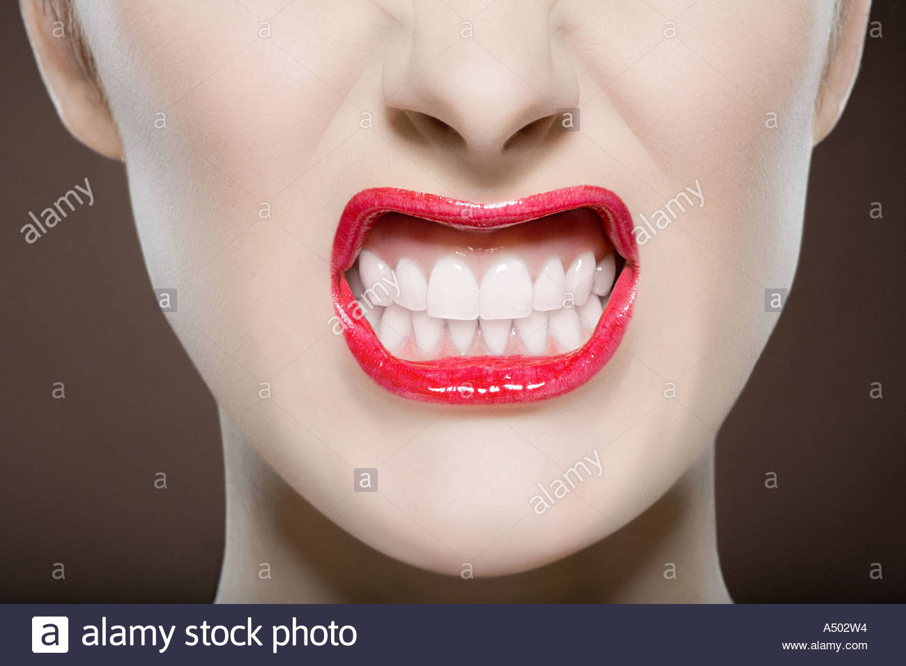 Woman Snarling Stock Photos & Woman Snarling Stock Images - Alamy