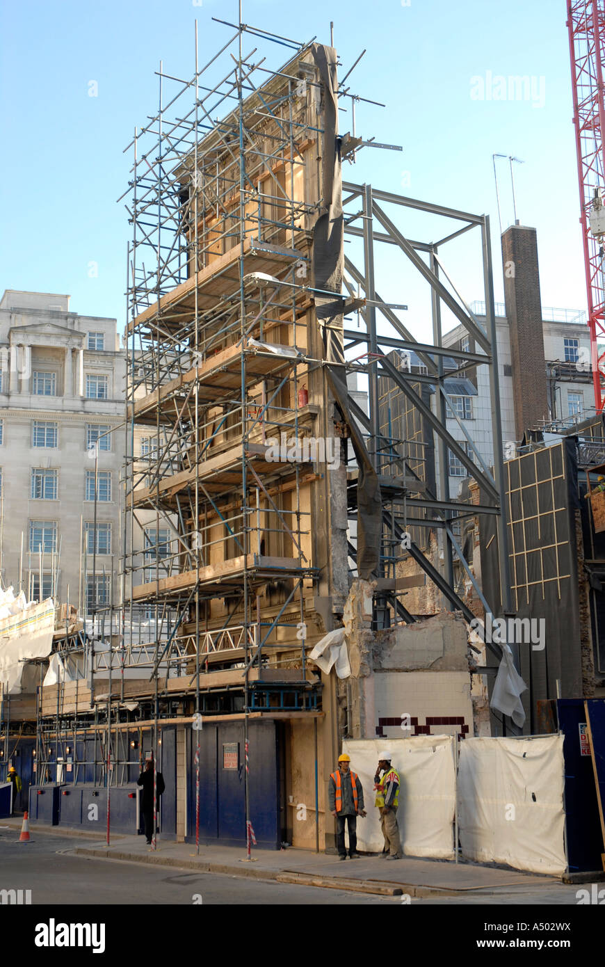 Retained building facade hi-res stock photography and images - Alamy