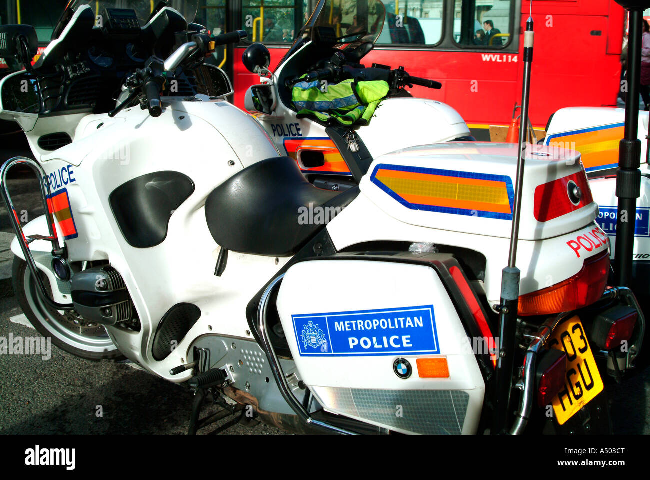 Metropolitan police motorbikes hi-res stock photography and images - Alamy