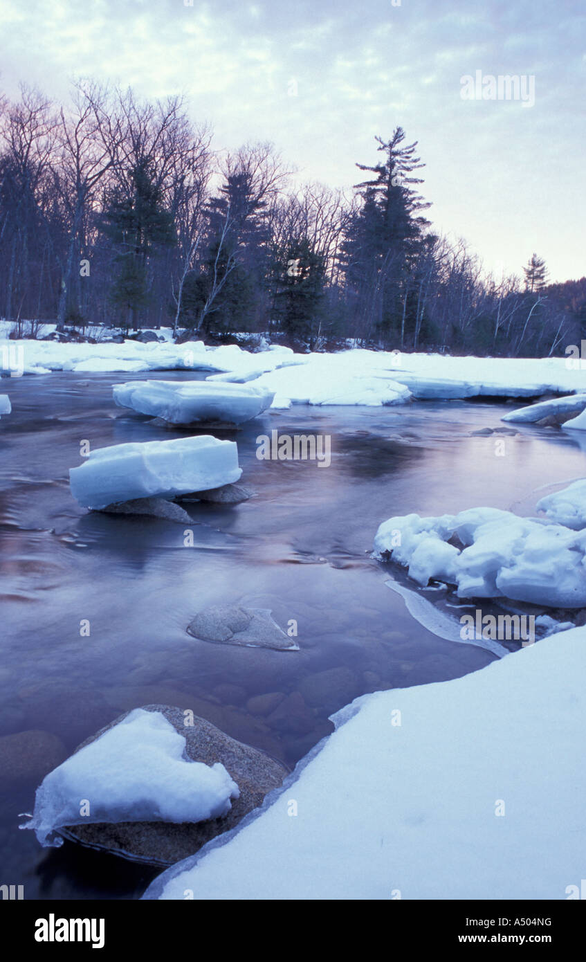Winter along the Swift River in New Hampshire s White Mountain National ...