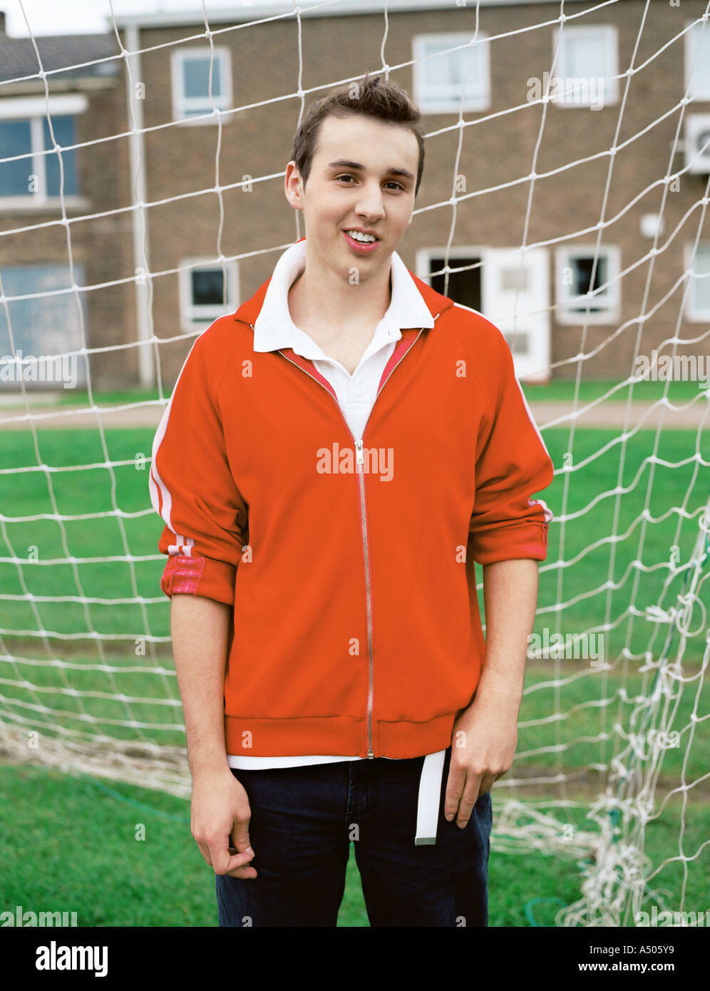 Boy goal hi-res stock photography and images - Alamy