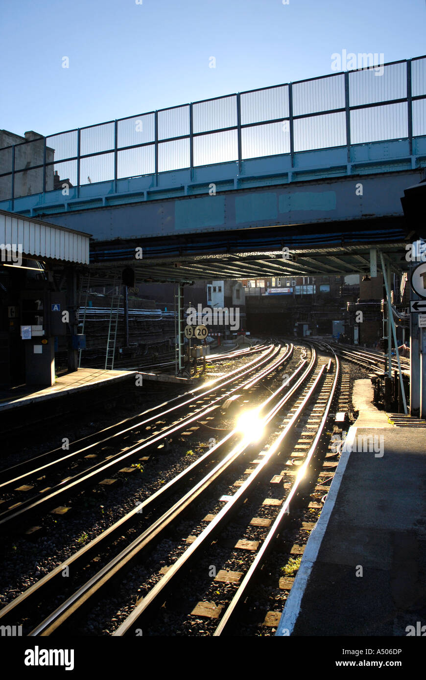 Aldgate East station London Stock Photo - Alamy