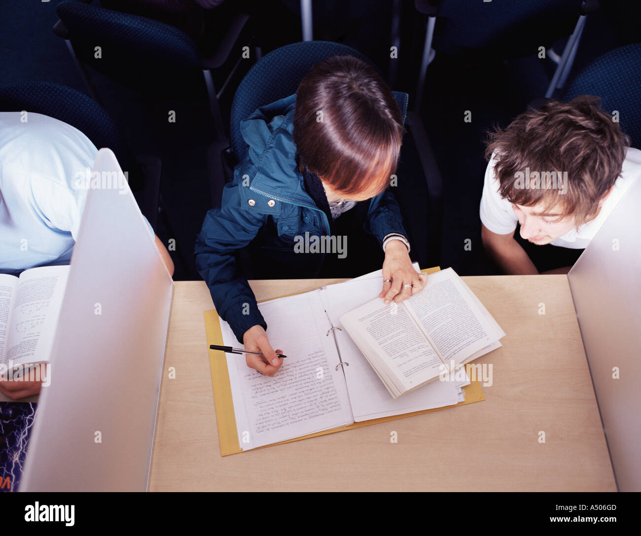 Looking over cubicle hi-res stock photography and images - Alamy
