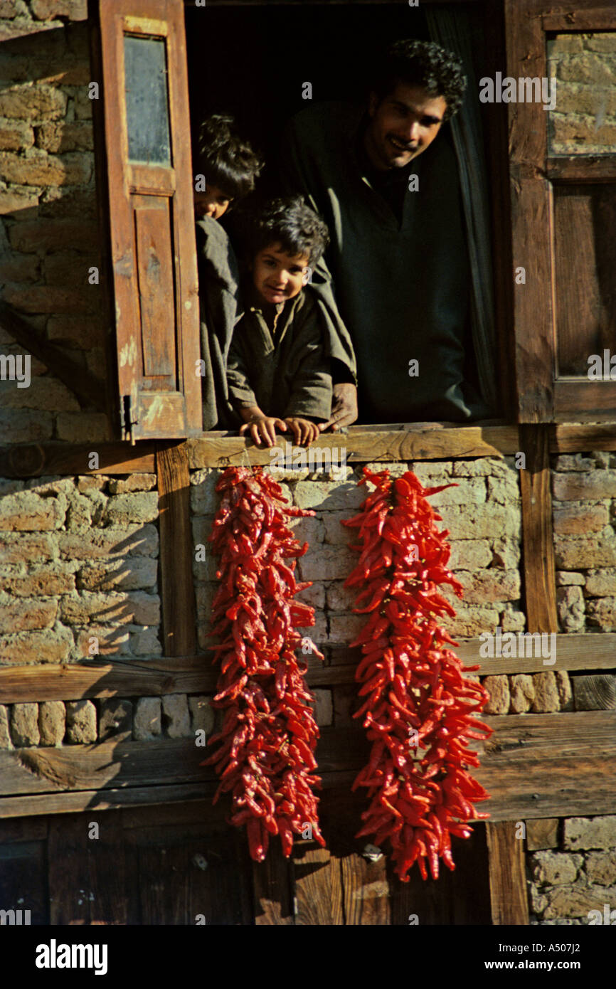Chillies window hi-res stock photography and images - Alamy